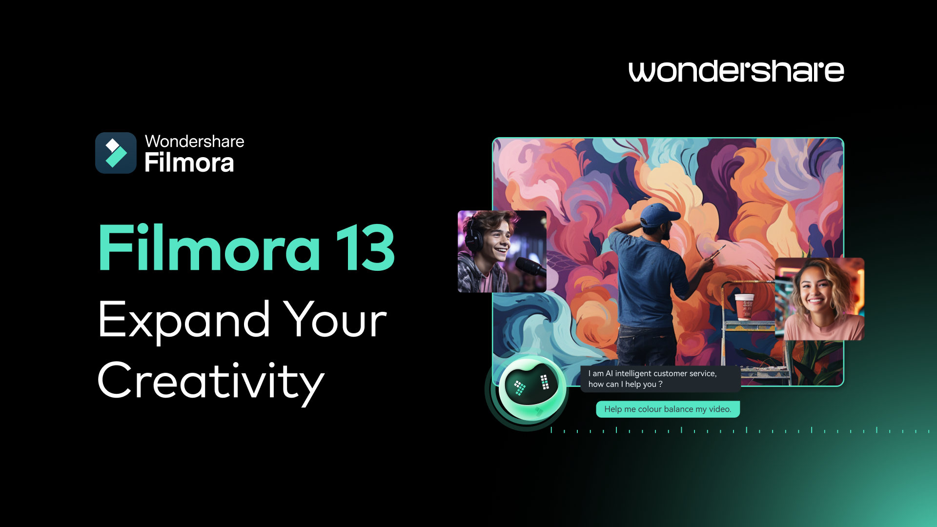 Wondershare Filmora 13 pro Windows, celoživotní licence | SW.CZ